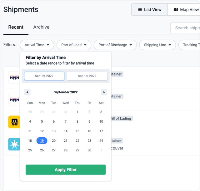 Visiwise (formerly Shipup) · Shipment Visibility Platform · Container ...