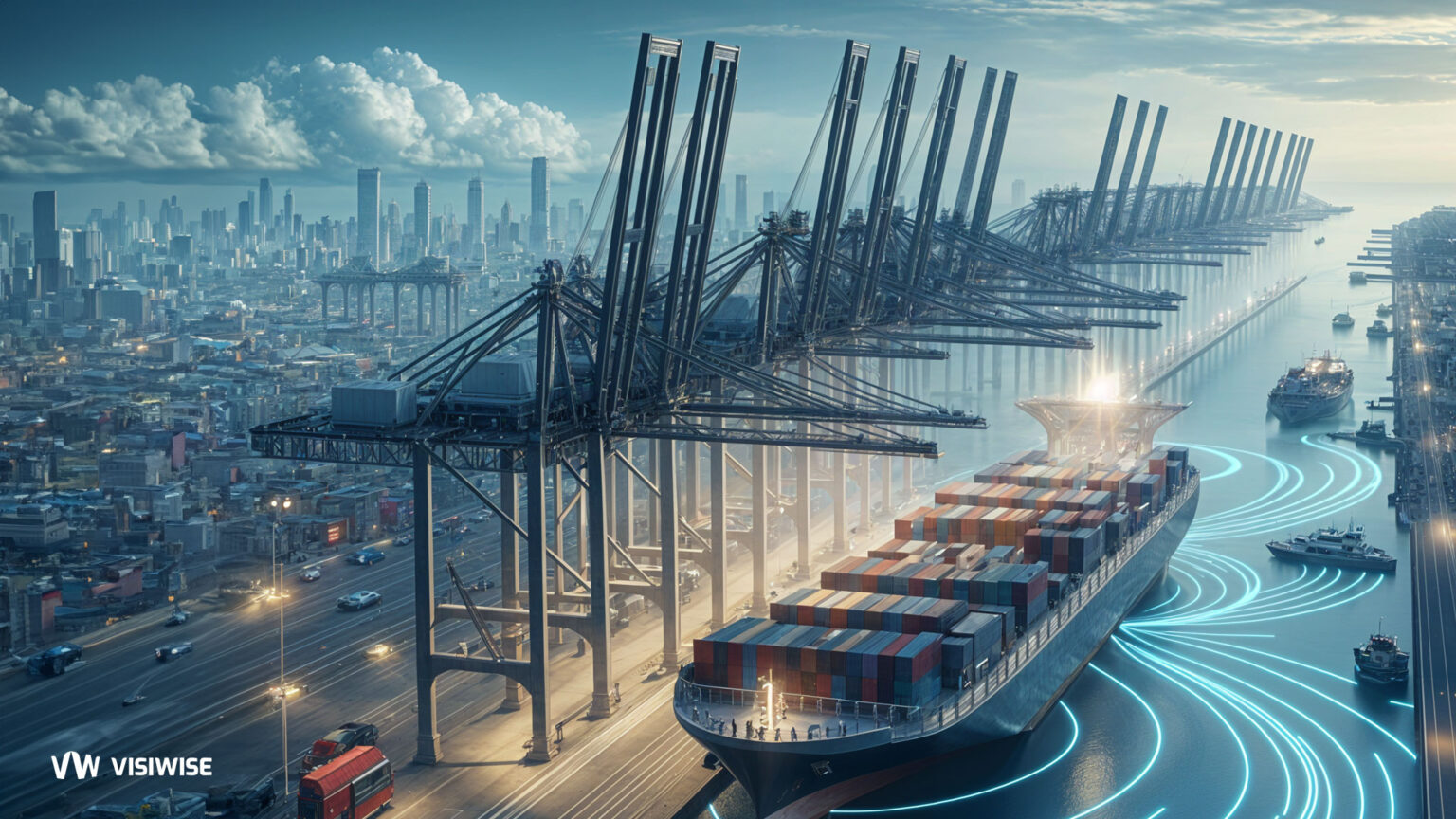 Role of Technology in Enhancing Port Efficiency - Visiwise Blog