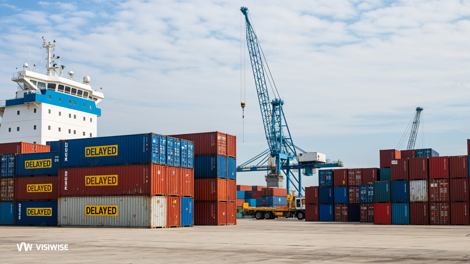 Container Stuck in Shipping Purgatory? Understanding Line Holds - Visiwise Blog
